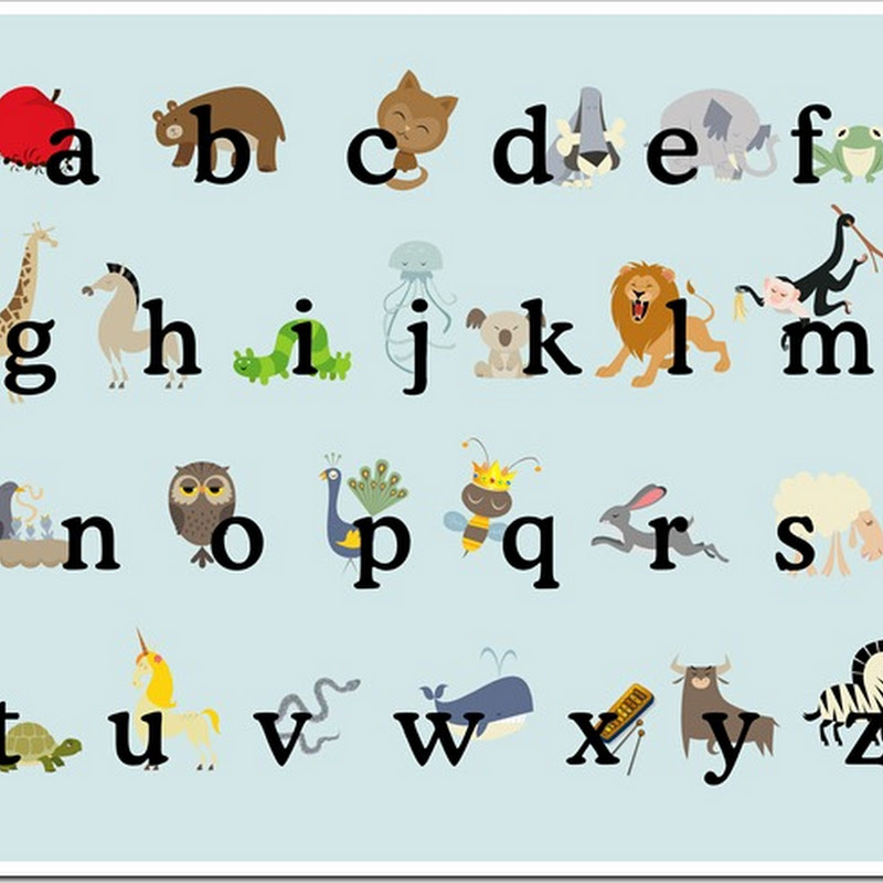 "Now I know my ABCs..." - Style Simpler